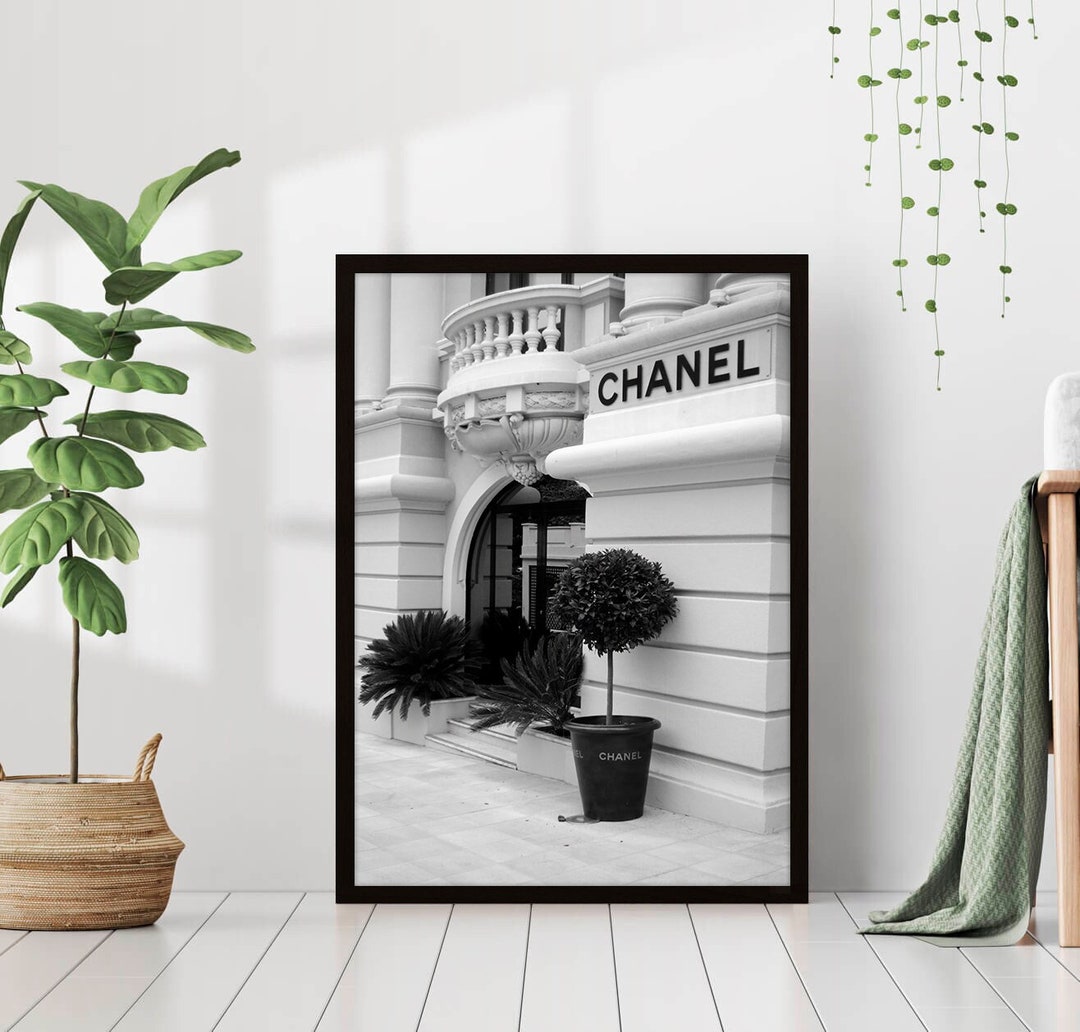 Coco Chanel Black and White Vintage Retro Photography High Fashion ...