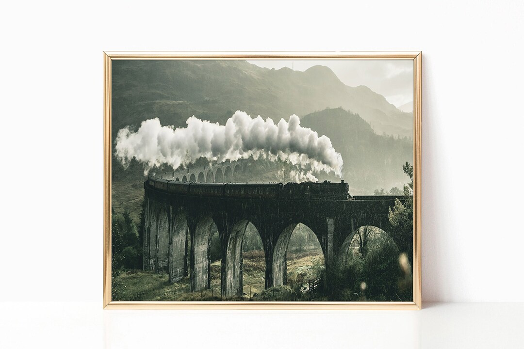 Glenfinnan Viaduct Railway Scottish Landmark Highlands Steam Train ...