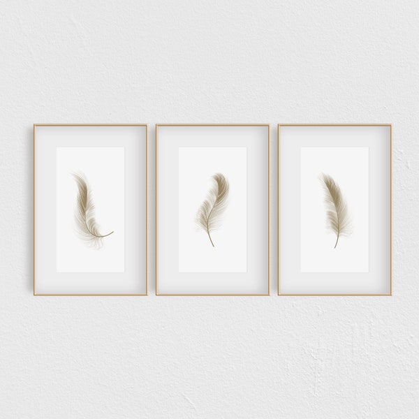 Feather Print - Etsy