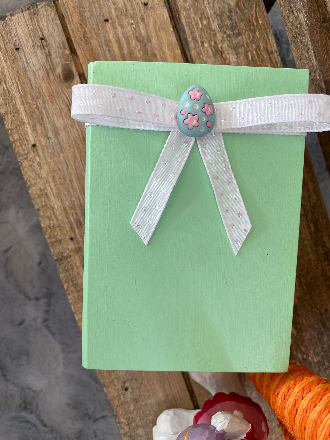 Some Bunny Loves You Easter Holiday Decor Spring Mini Book | Etsy