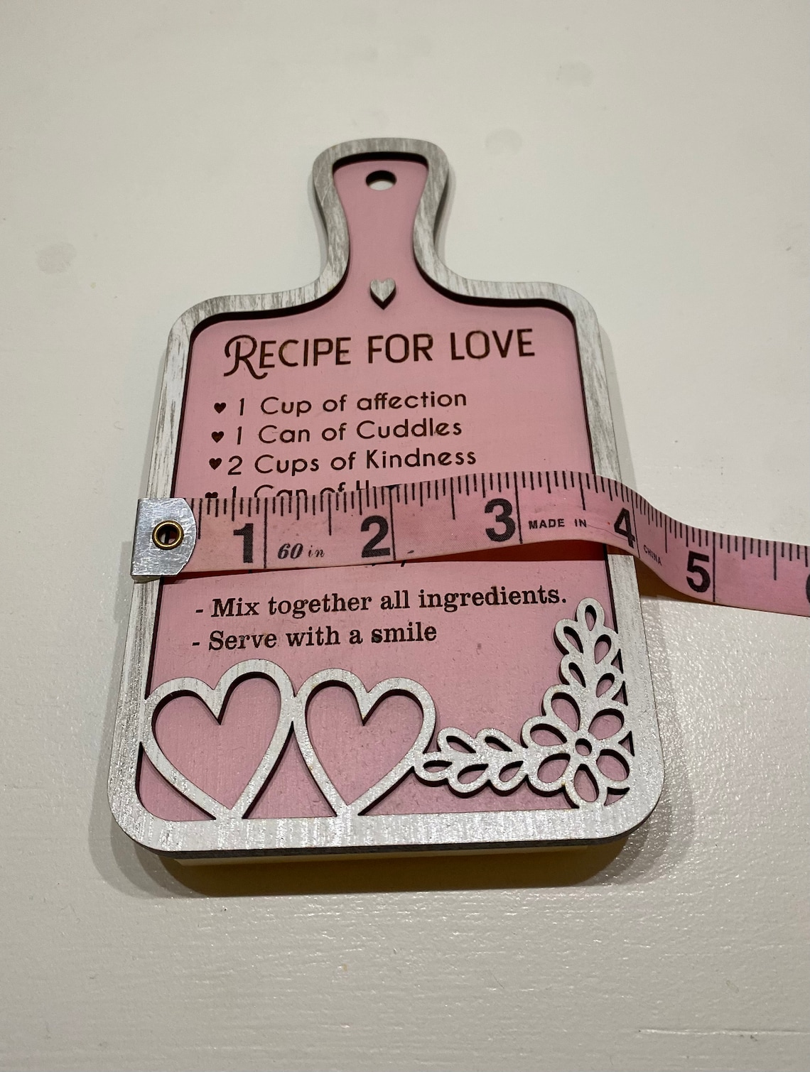 Recipe for Love Love Recipe Valentine Decor Mini Cutting | Etsy