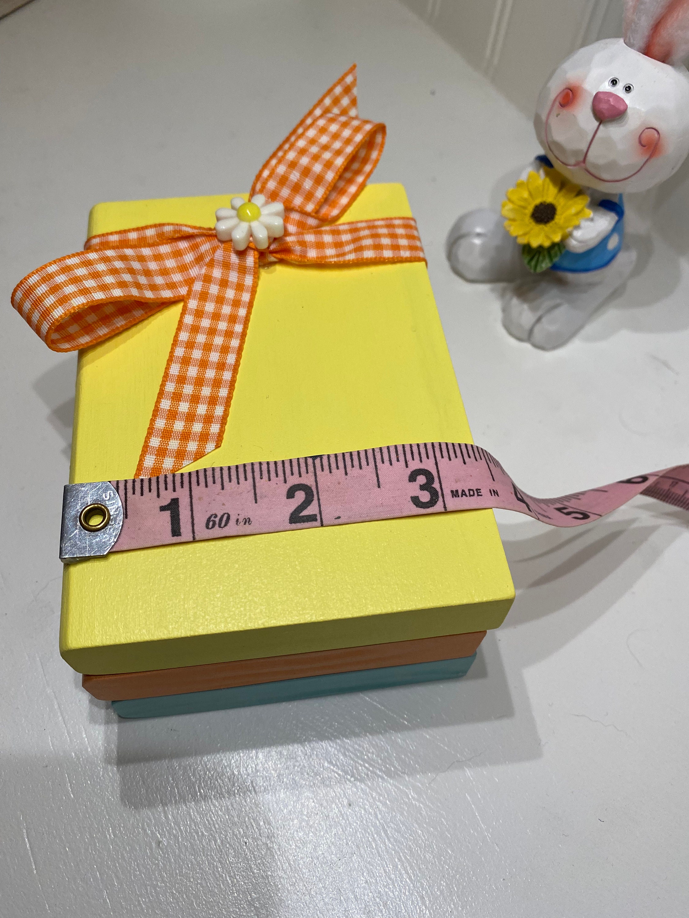 Spring, Flowers, Mini Book Stack, Decorative Book, Housewarming Gift ...