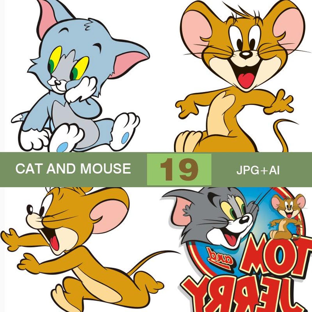 Tom and Jerry Png, Tom and Jerry Printable, Tom Png, Jerry Png, Tom and ...