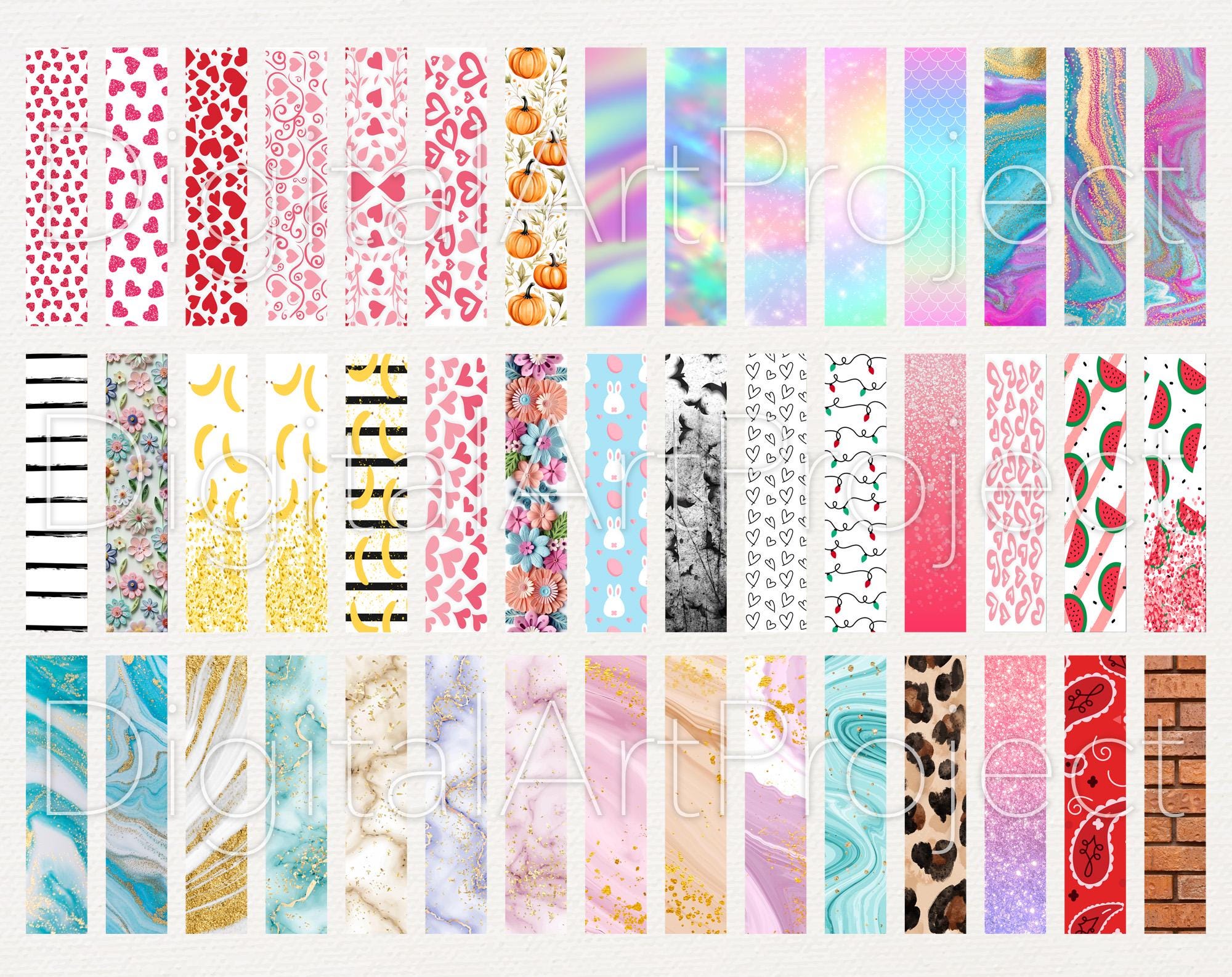 Skinny Lip Balm Holder Sublimation PNG Designs, Chapstick Keychain Wrap ...