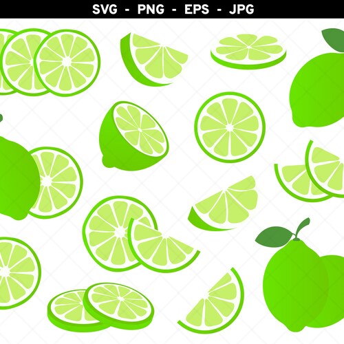 Lime Svg Bundle Lime Slice Svg Limes Svg Lime Cut File - Etsy