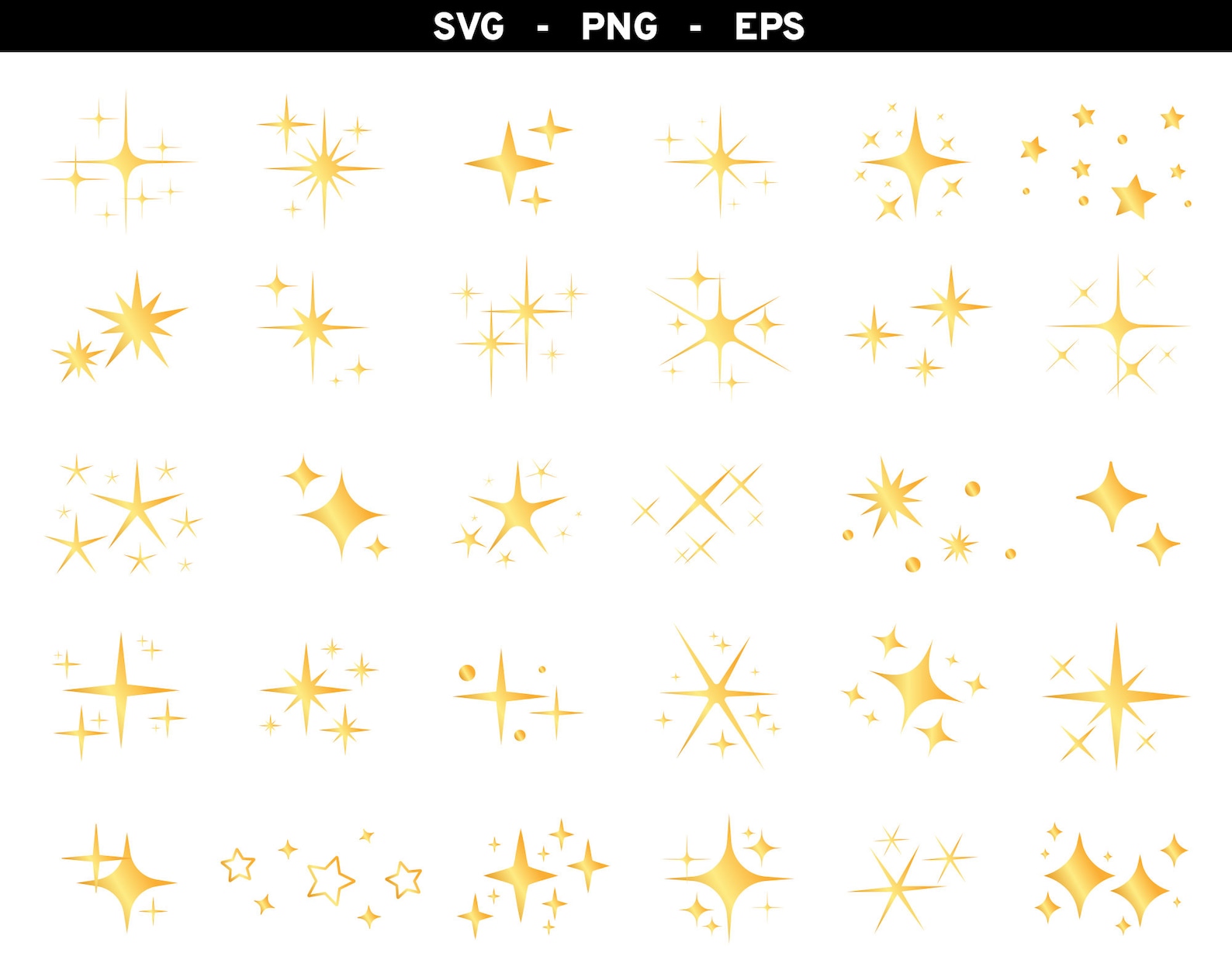 Estrellas brillantes, destellos SVG, brillo svg, estrellas svg ...