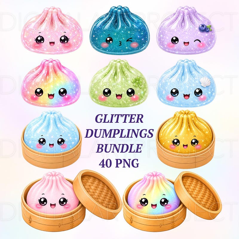 Food Clipart Dumplings - Etsy