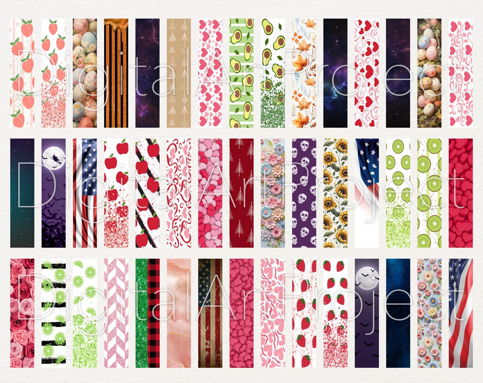 Skinny Lip Balm Holder Sublimation PNG Designs, Chapstick Keychain Wrap ...