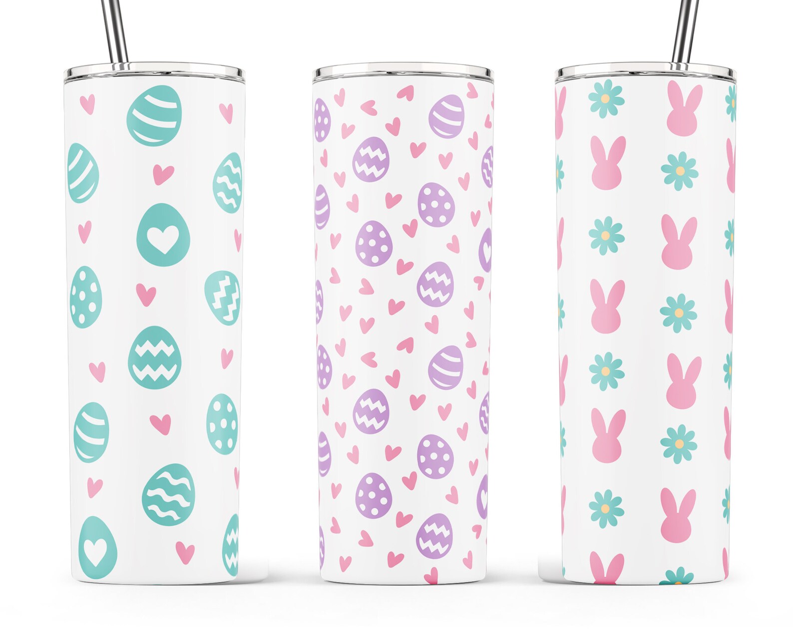 Easter Tumbler 20oz Bundle, Bunny Tumbler, Bunnies Tumbler, Easter ...