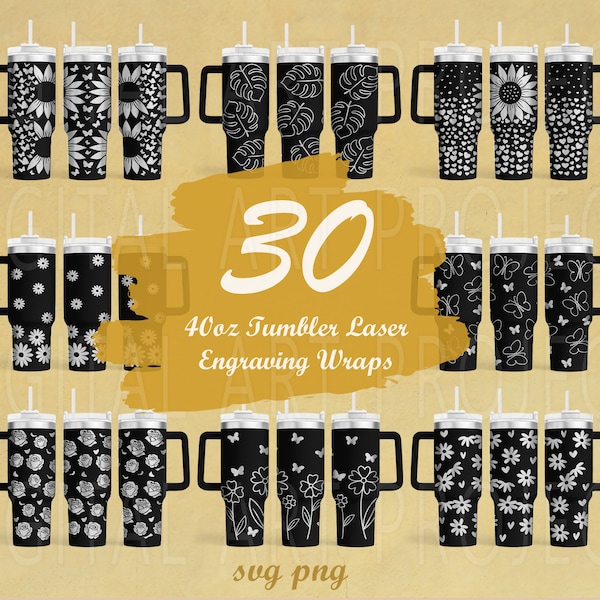 Stanley Tumbler Svg Etsy