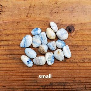 Blue Scheelite Tumble- Crystal, Healing, Gemstone - Etsy