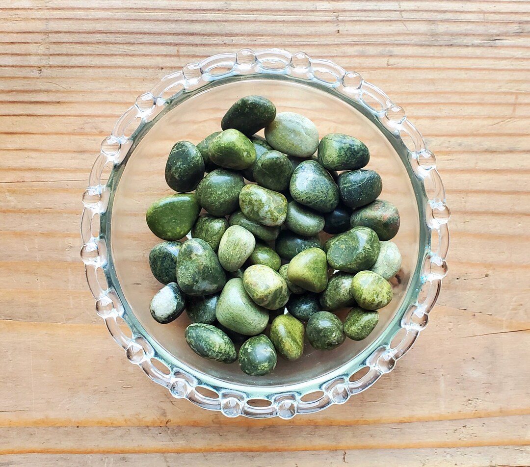 Vesuvianite- Vasonite- Tumbled- Healing- Crystals- Gemstones - Etsy