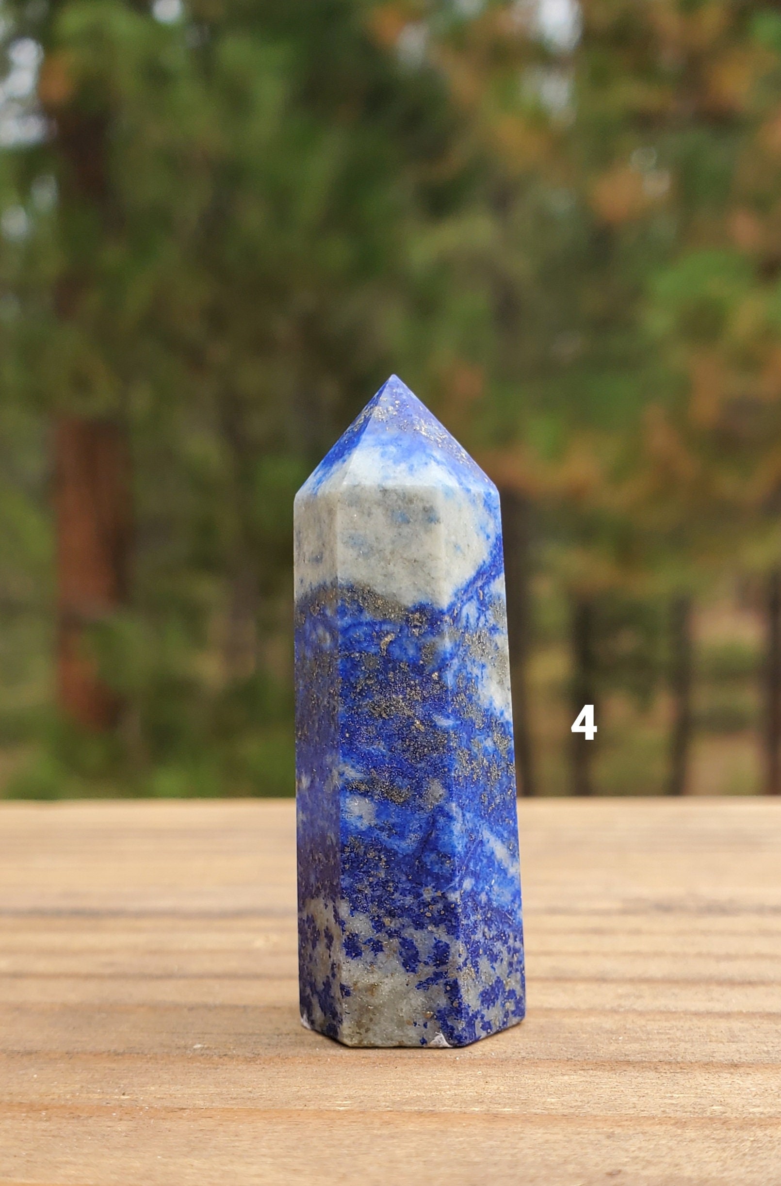 Mini Lapis Lazuli Towers- Crystal- Gemstone - Etsy