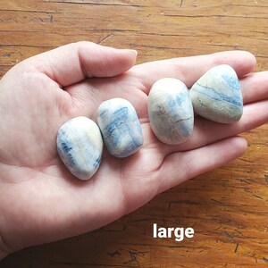 Blue Scheelite Tumble- Crystal, Healing, Gemstone - Etsy