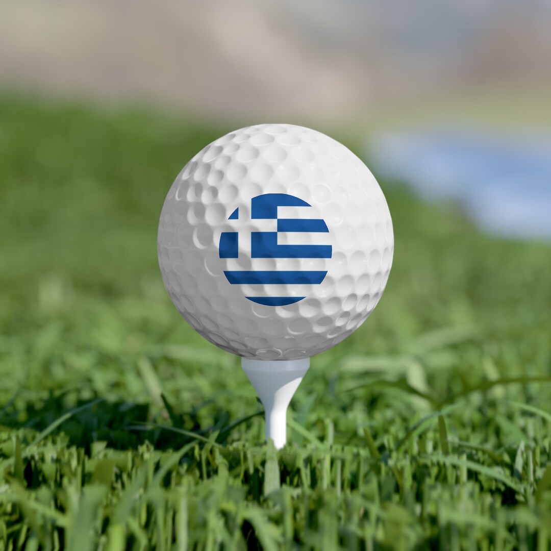 Golf Balls - Greek Flag, 6pcs - Etsy