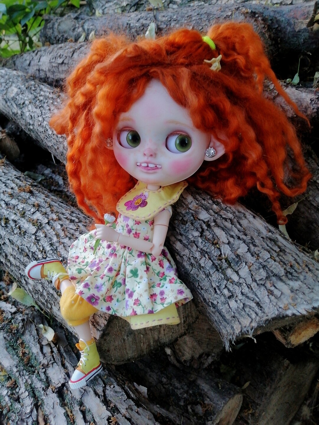 Unique Custom Blythe Doll Abbie, OOAK Art Doll TBL, Perfect Gift for ...