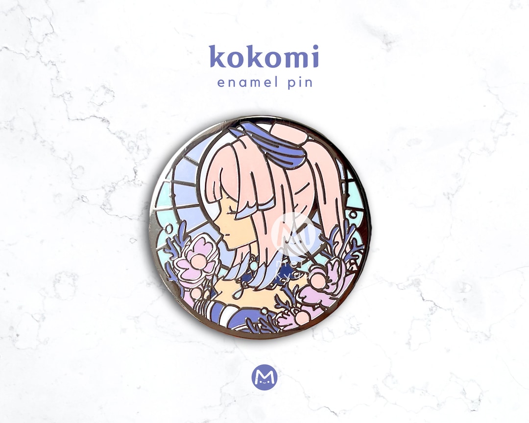 Kokomi Pin Genshin Impact 1.5" - Etsy