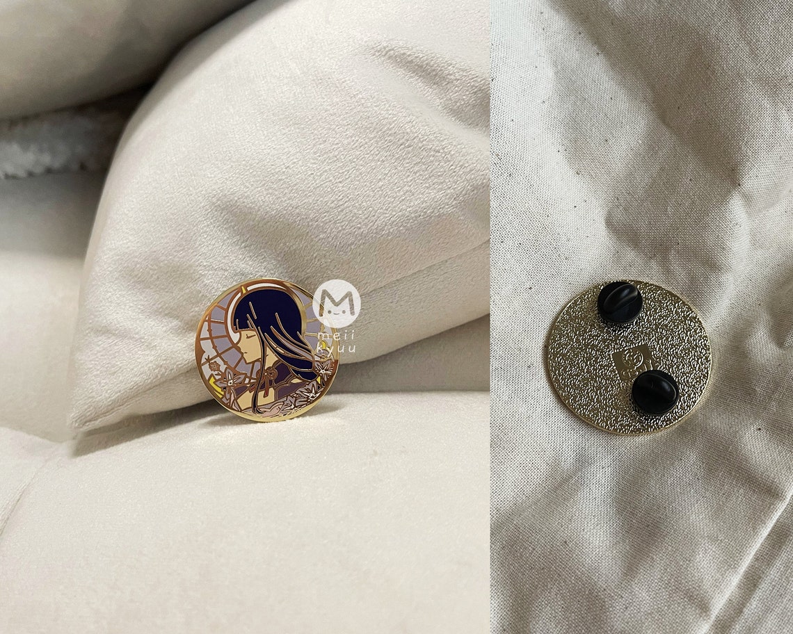 Raiden Shogun Pin Genshin Impact 1.5 - Etsy
