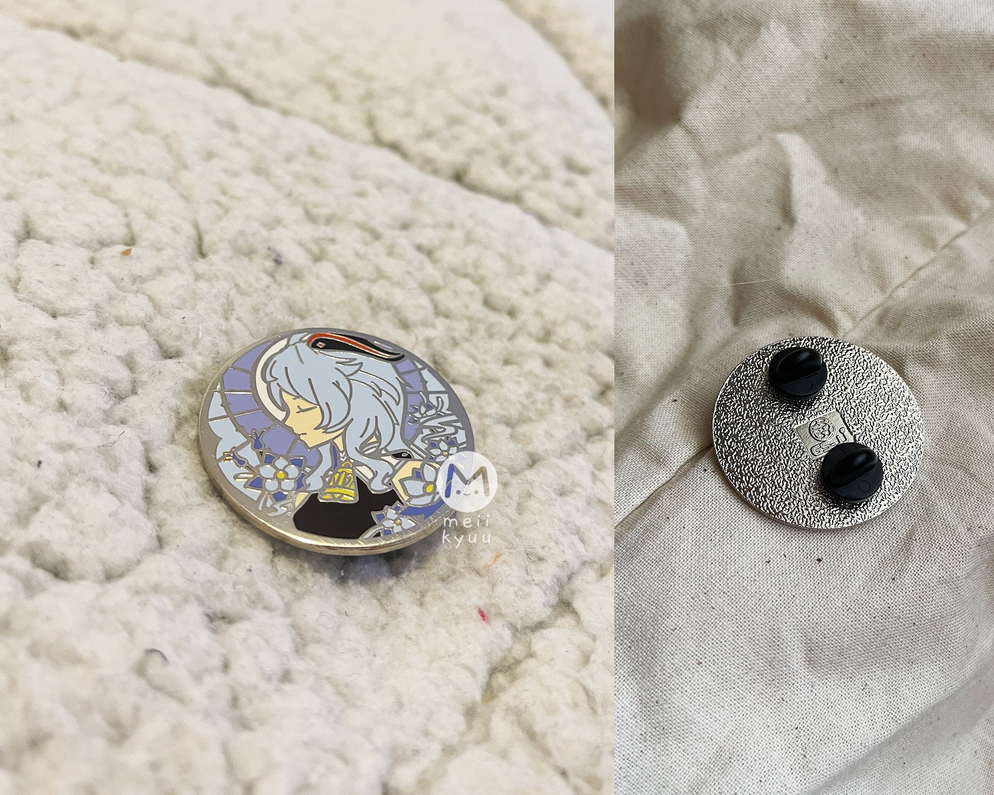 Ganyu Pin Genshin Impact 1.5" - Etsy