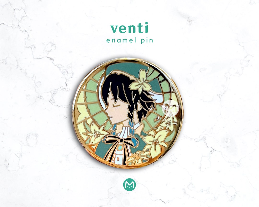Venti Pin Genshin Impact 1.5" - Etsy