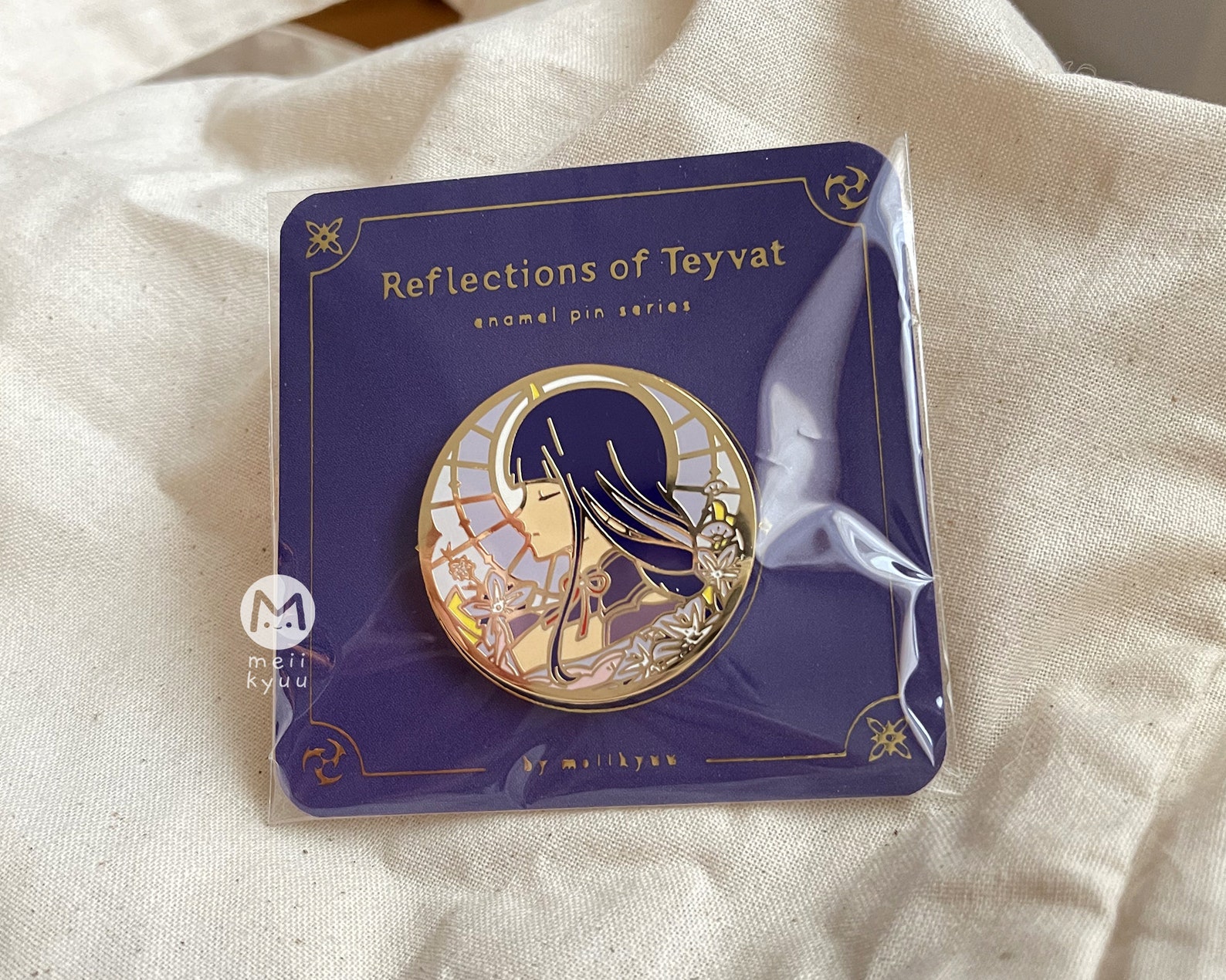 Raiden Shogun Pin Genshin Impact 1.5 - Etsy