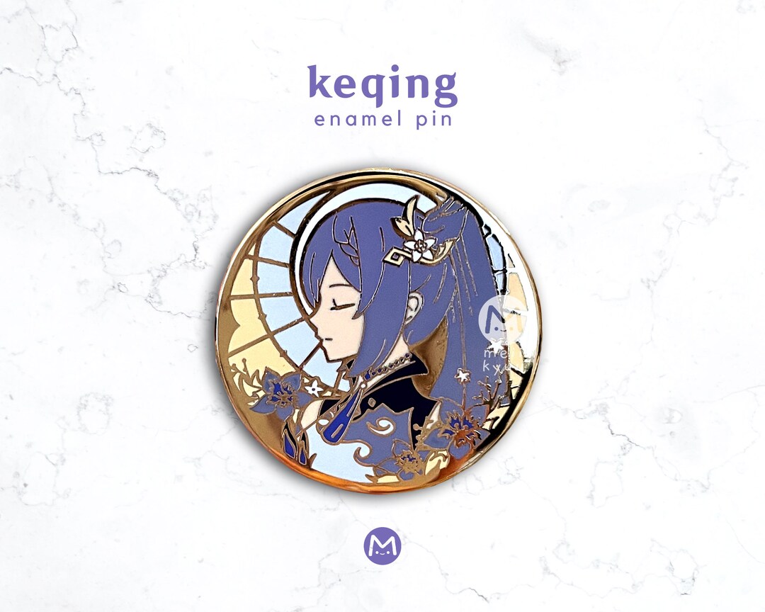 Keqing Pin Genshin Impact 1.5 - Etsy