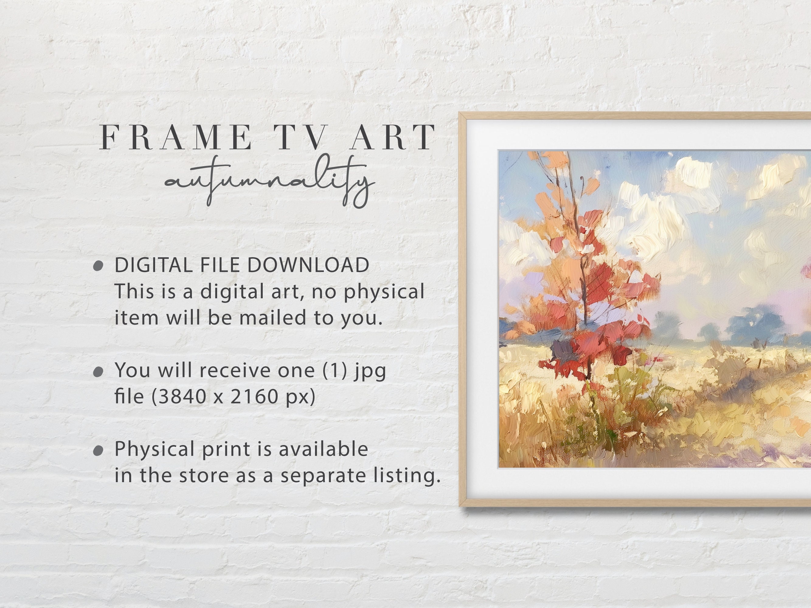 Samsung the Frame Digital Art | Autumnality | Empowered Women Artwork ...