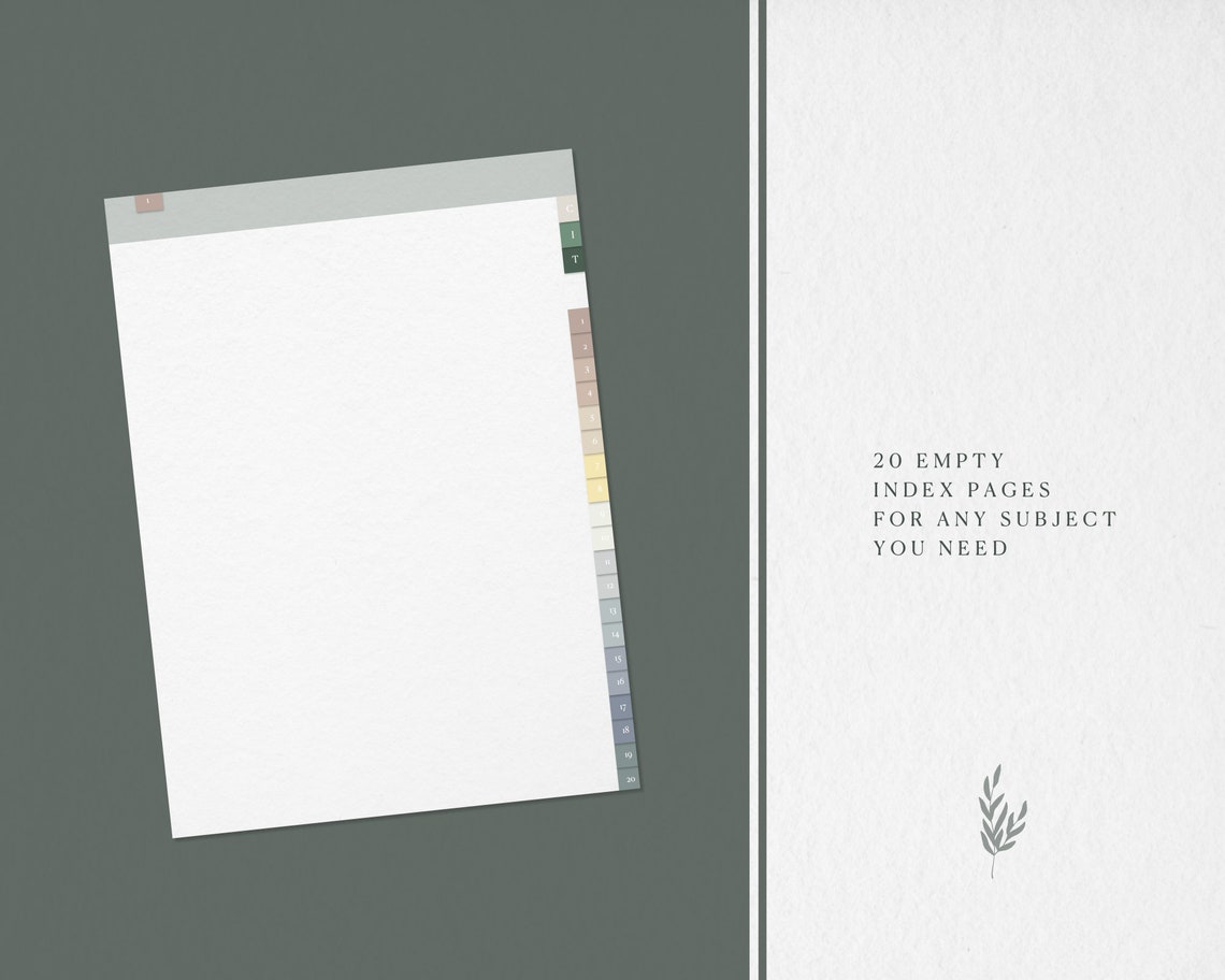 Ultimate Minimalist Digital Notebook for Goodnotes - Etsy