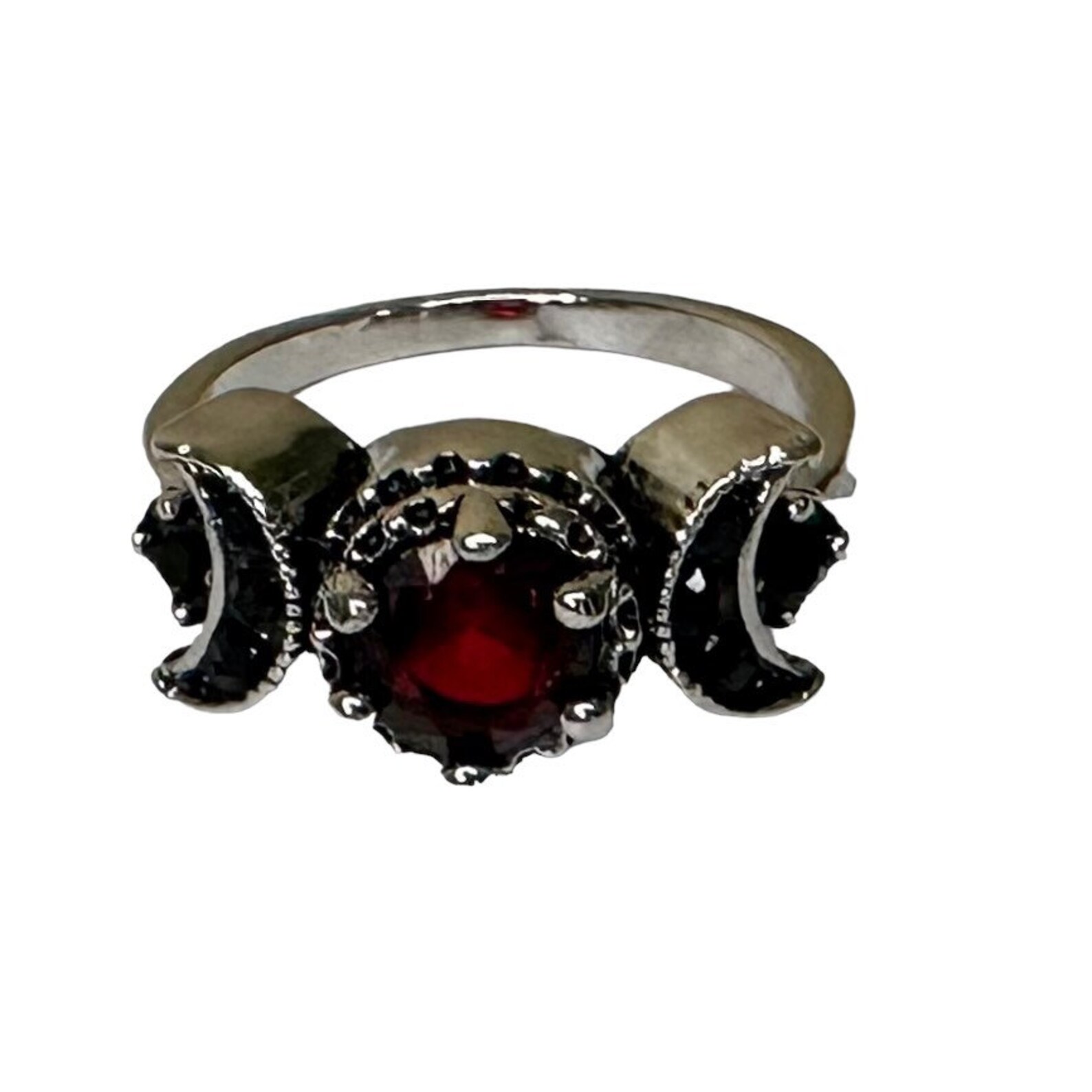 Double Meniscus Ring 2 Piece - Etsy