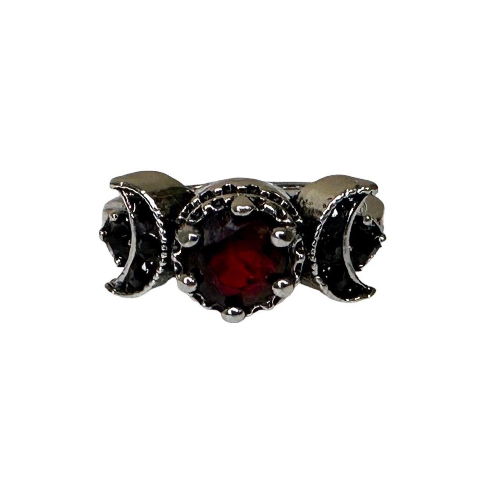 Double Meniscus Ring 2 Piece - Etsy