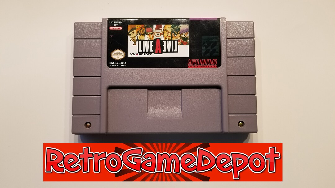 Live A Live SNES Super Nintendo FAST SHIPPING - Etsy UK