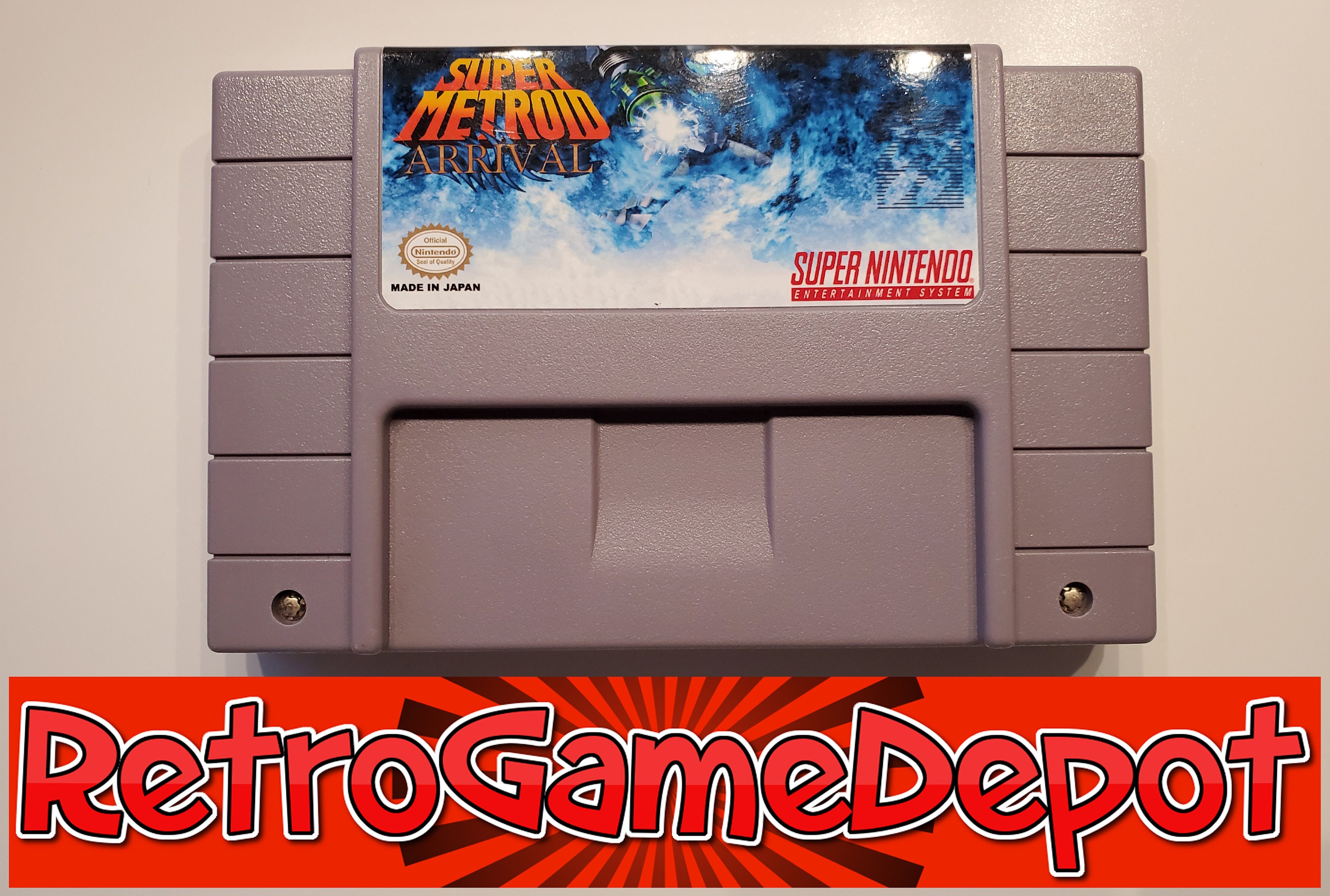 Super Metroid Arrival SNES Super Nintendo FAST SHIPPING - Etsy Australia