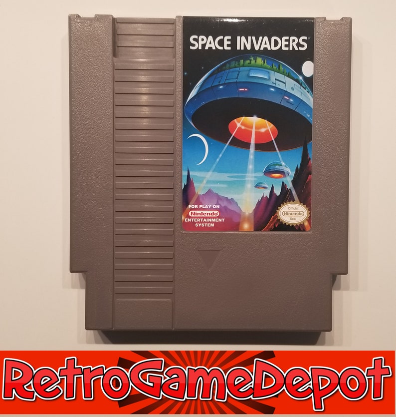 Space Invaders - Nintendo NES - Etsy