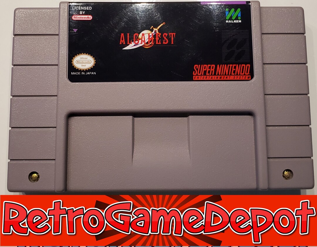 Alcahest Super Nintendo SNES FAST SHIPPING - Etsy