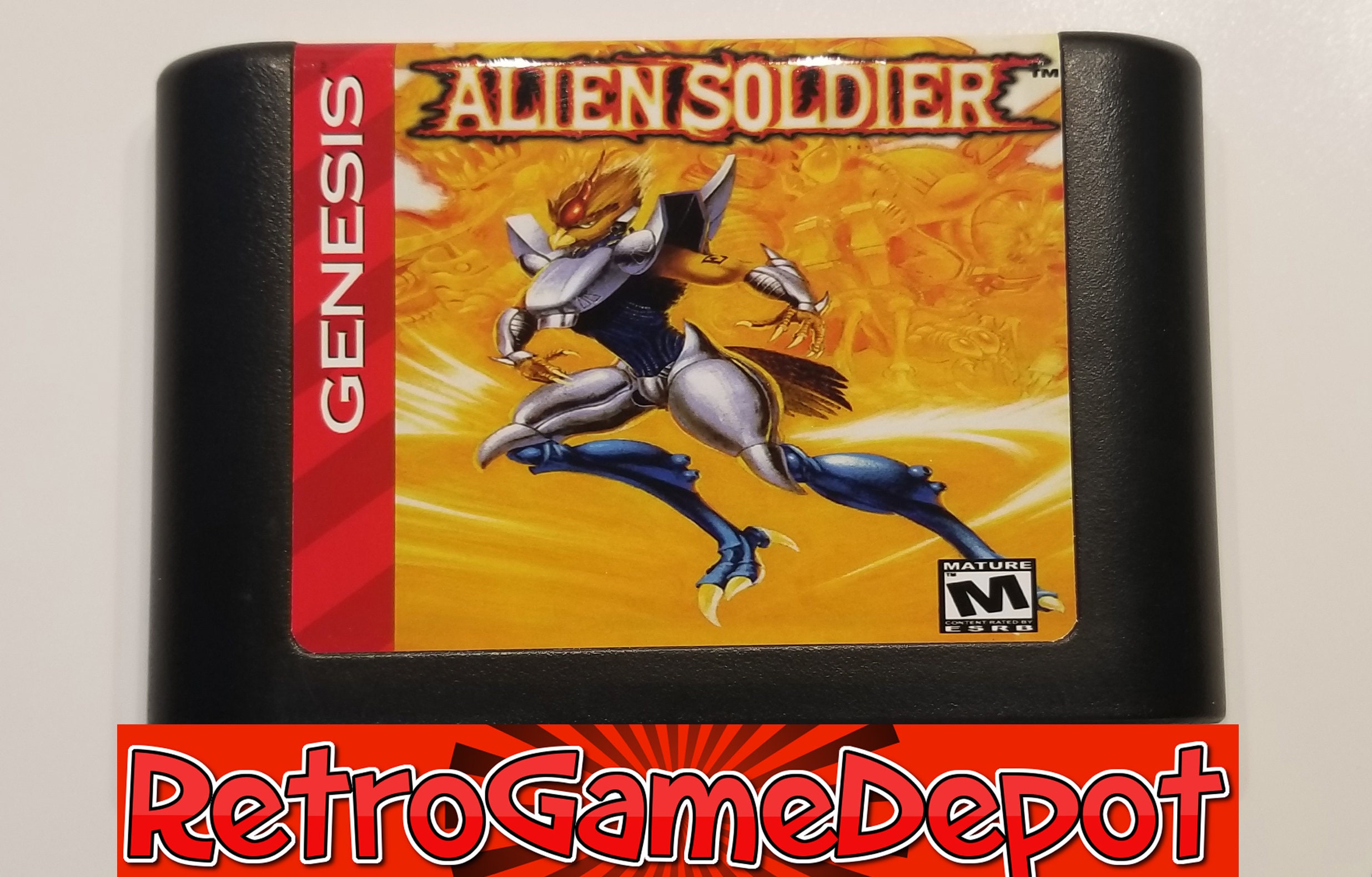 Alien Soldier - Sega Genesis - Etsy