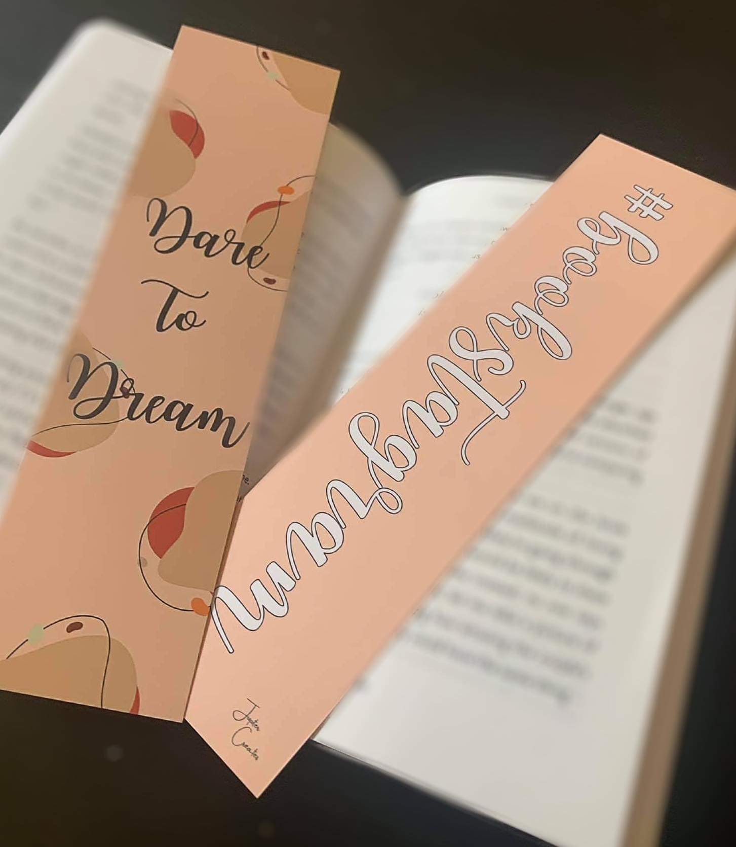 Dare to Dream Bookmark - Etsy