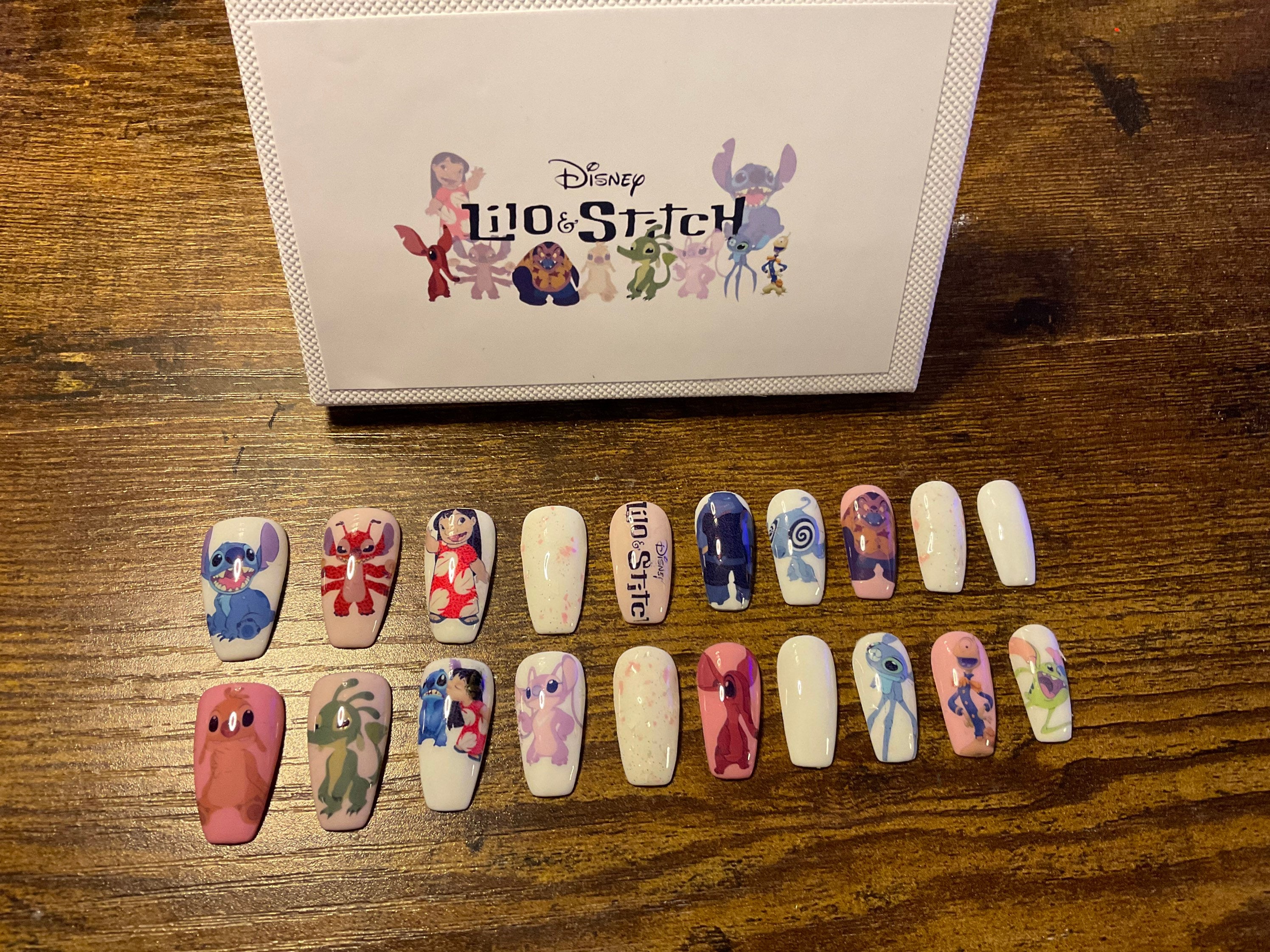 Disney Inspired Acrylic Nails