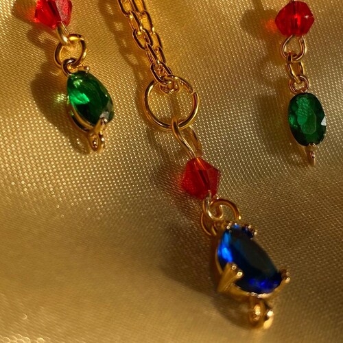 Howl Pendragon Inspired Pendant Necklace and Earrings Cosplay - Etsy ...