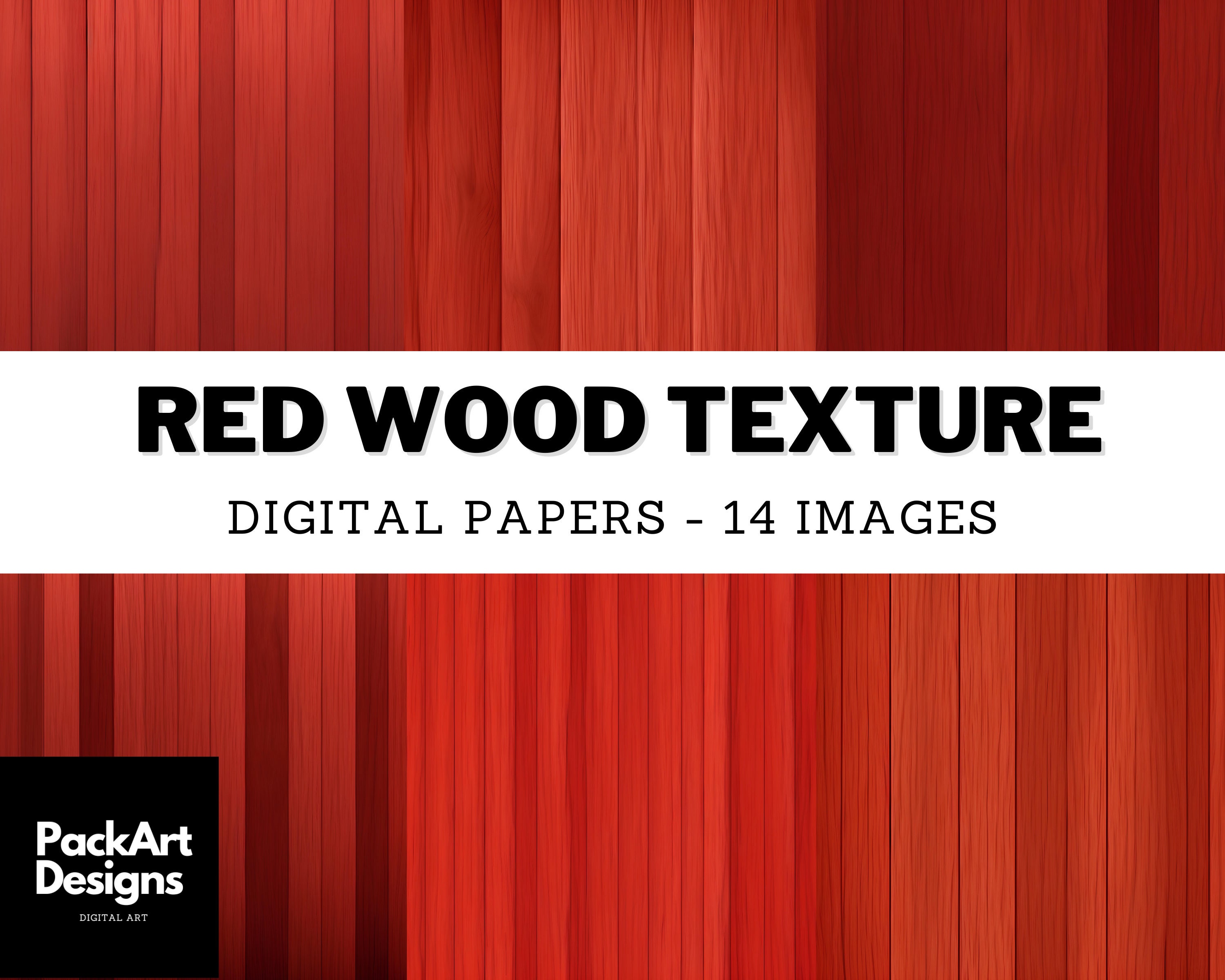 Red Wood Grain Dark Wood Texture Digital Paper Rustic - Etsy