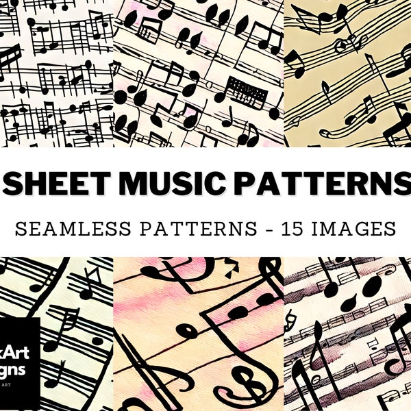 Sheet Music Paper - Etsy