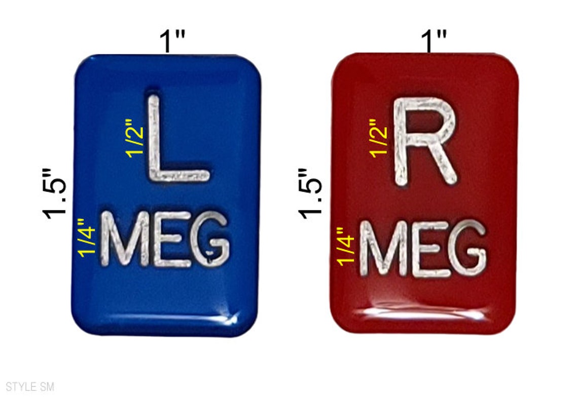 X-ray Marker Flat Face Lead Letters and Numbers 1/2", 3/8" & 1/4 ...