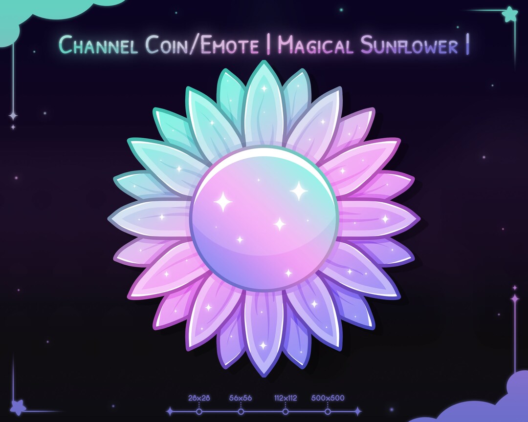 Channel Point "magical Sunflower" Coin - Stream - Twitch - Discord ...