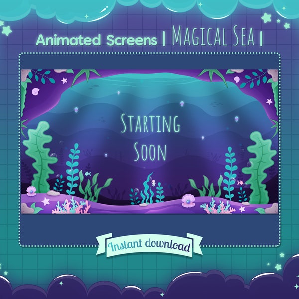 Seaweed Overlay - Etsy