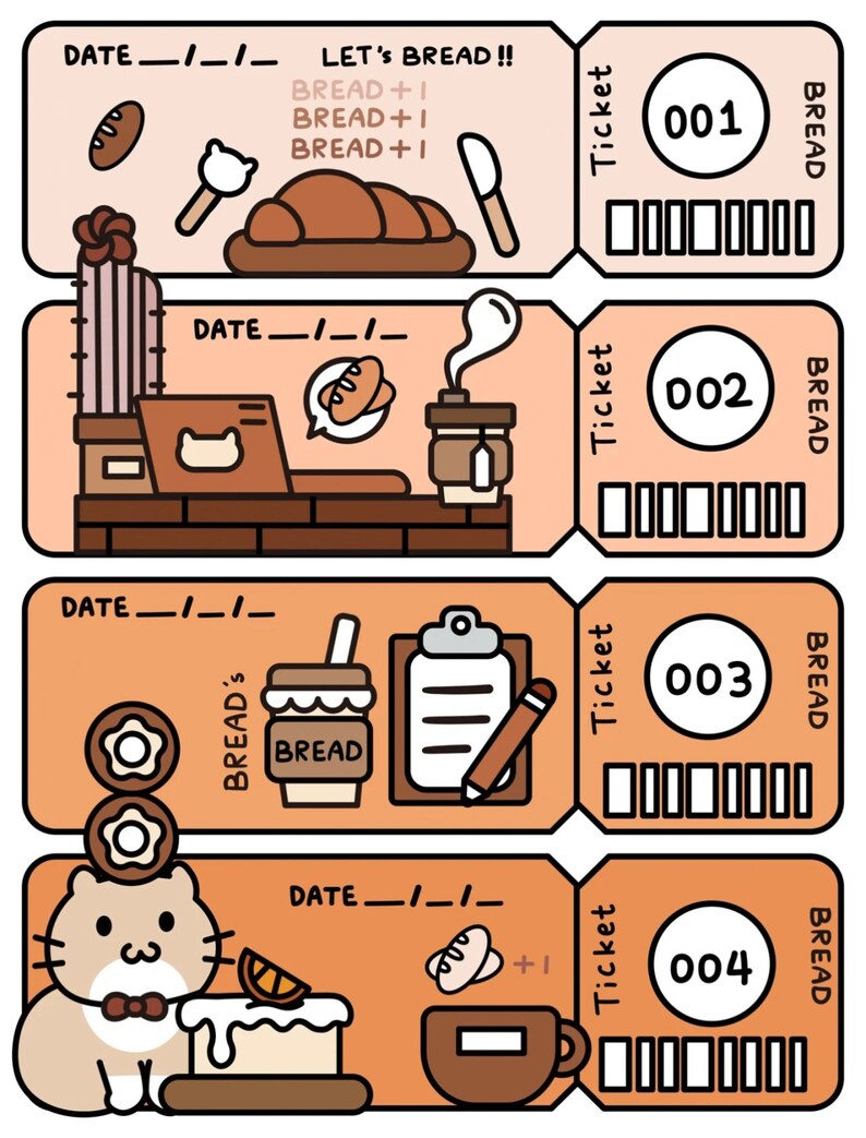 Printable/digital Assorted Postcard Sets Bookmarks Tickets - Etsy