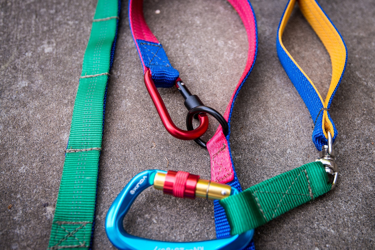 Adjustable Hemlock Leash LONG by Hemlock Hound | Hands-free Option ...