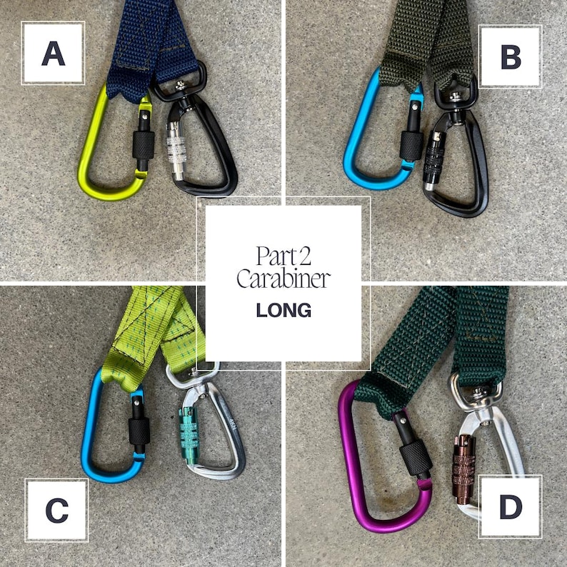 Customizable Dual Dog Leash Segment (part 2) - Choose Your Colors! - Etsy