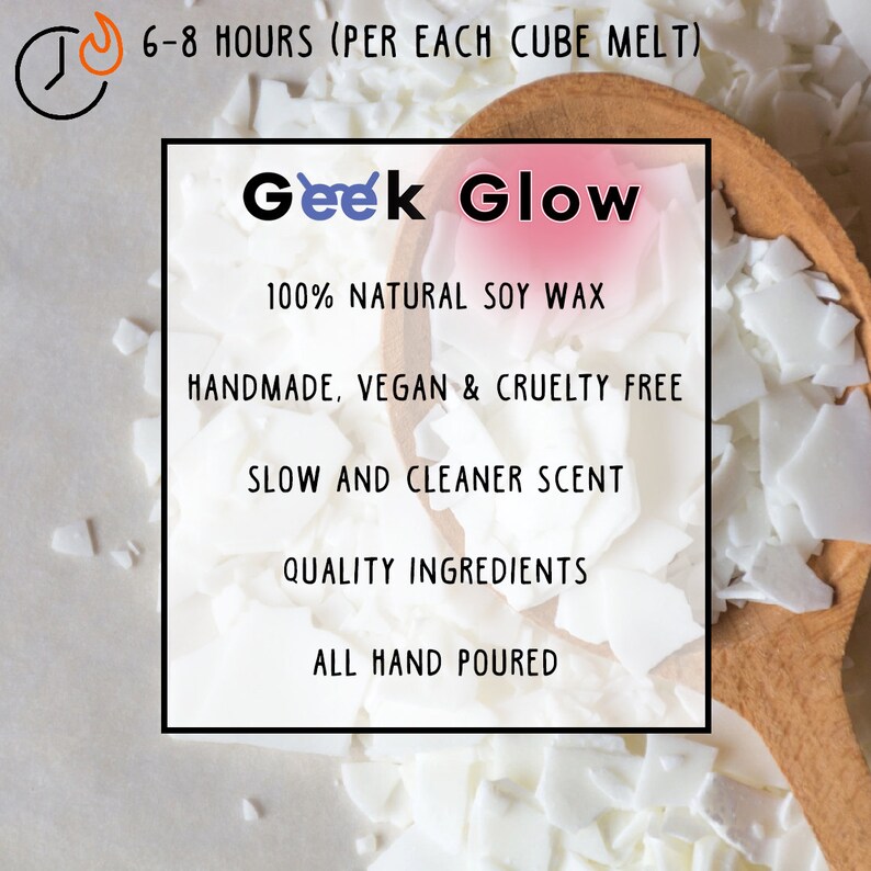 Point Break Nerd Soy Wax Melts Lemon, Vanilla, Rain - Etsy UK