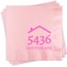 Personalized House Portrait Napkins With Name, Housewarming Gift for ...