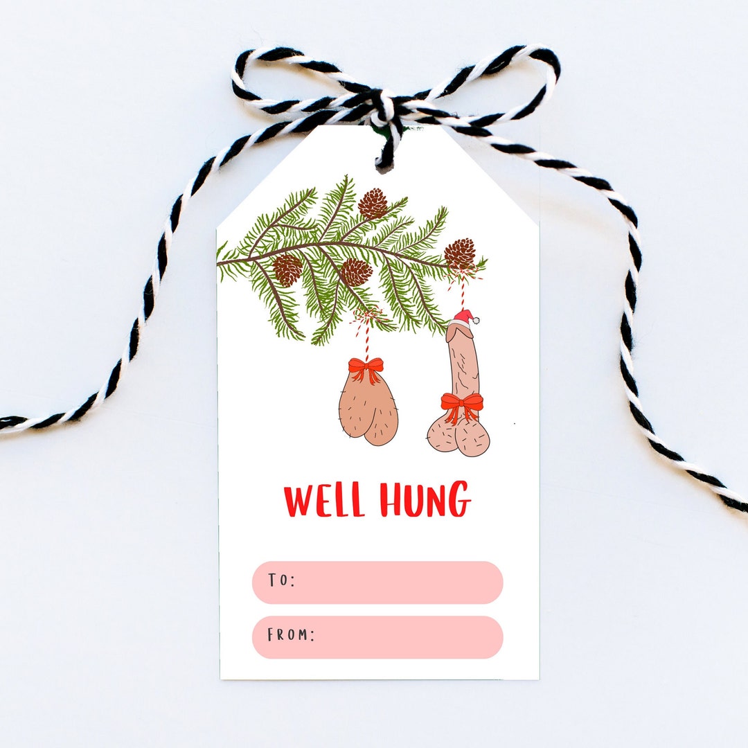 Funny Christmas Gift Tags Rude Christmas Gift Funny Holiday - Etsy