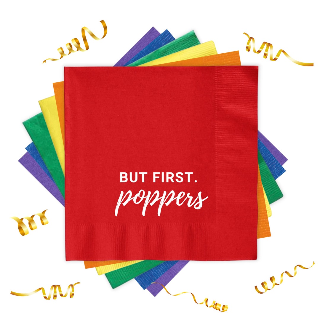 Pride Party Napkins!, Pride Party Decor, Beverage Napkins, Lgbt, Gay ...